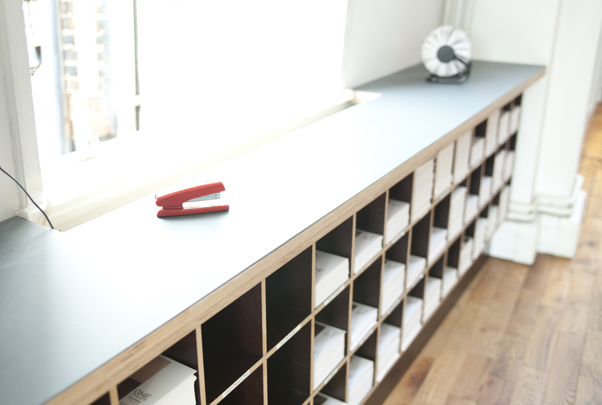 Bespoke office storage - StonerMakes