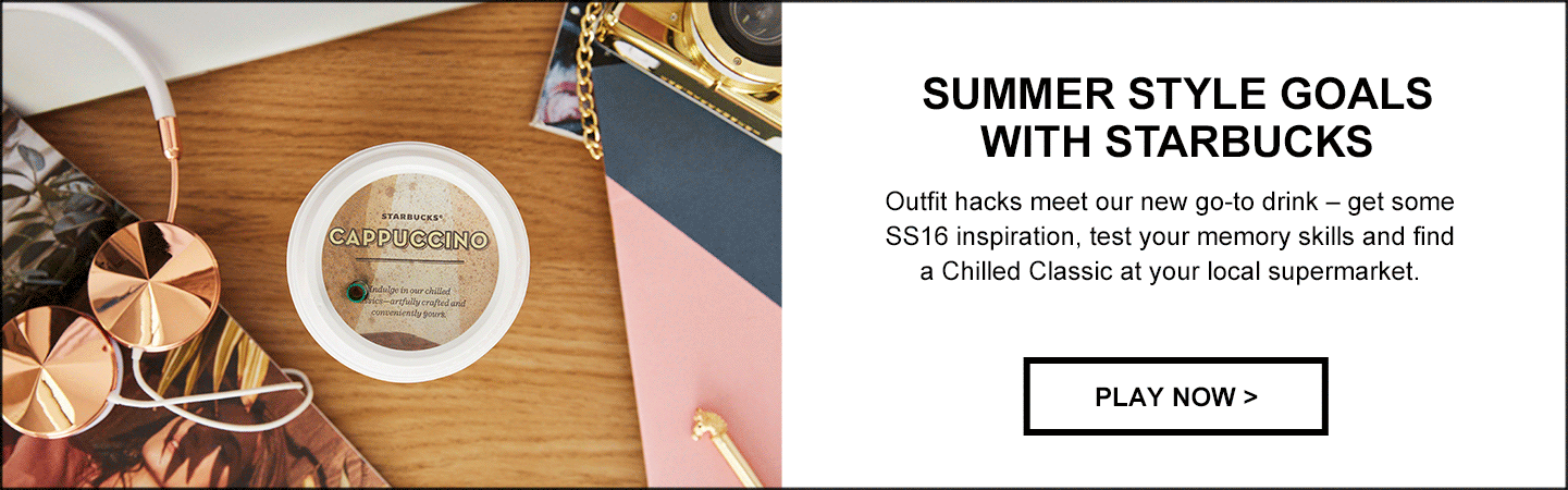 ASOS x Starbucks Social & Ads - Studiopixie