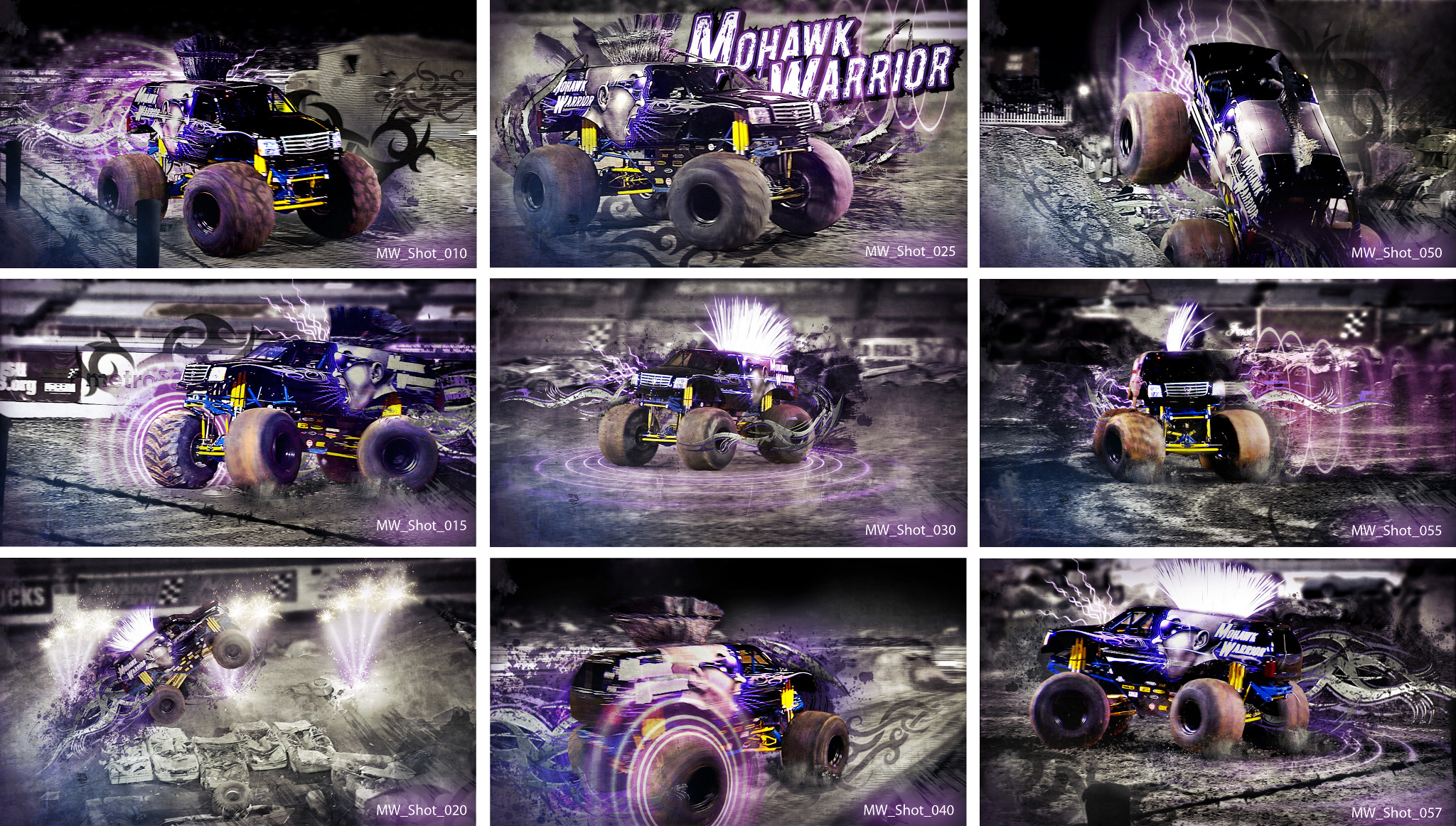 Monster Jam Concepts - Ben Bury