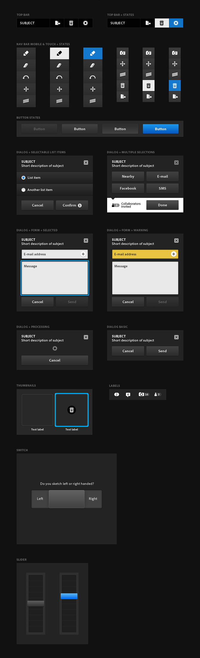 Adobe UI Guidelines - Jason Wilson
