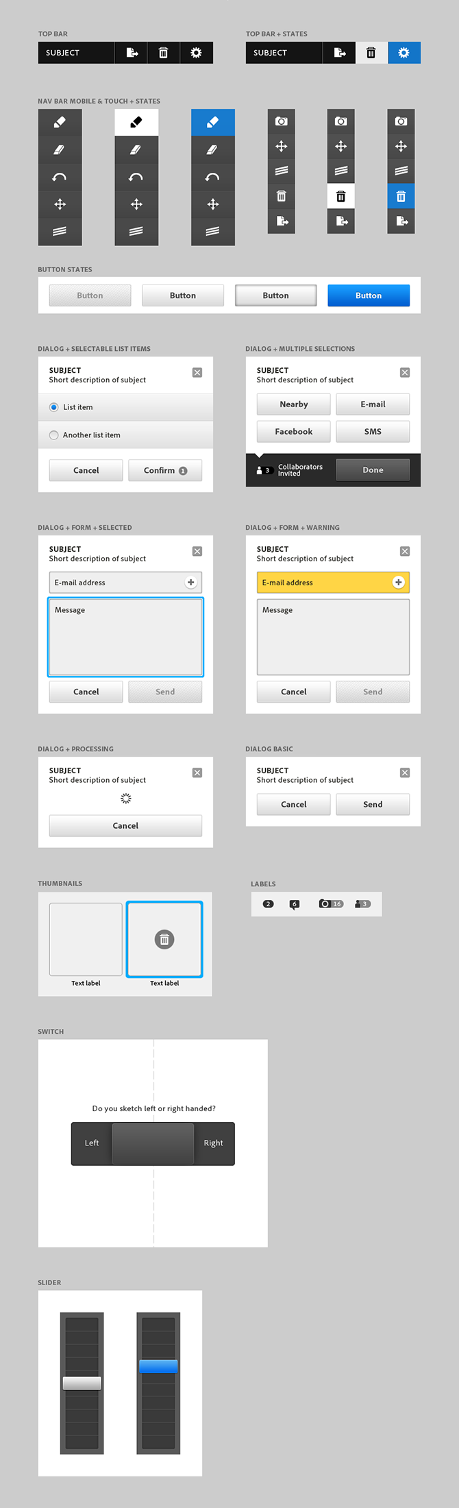 Adobe UI Guidelines - Jason Wilson