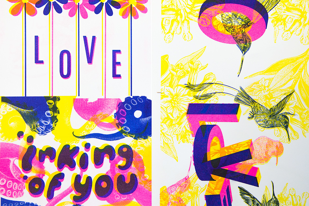 BBH No Love For Hate Risographs - David Garcia | Design