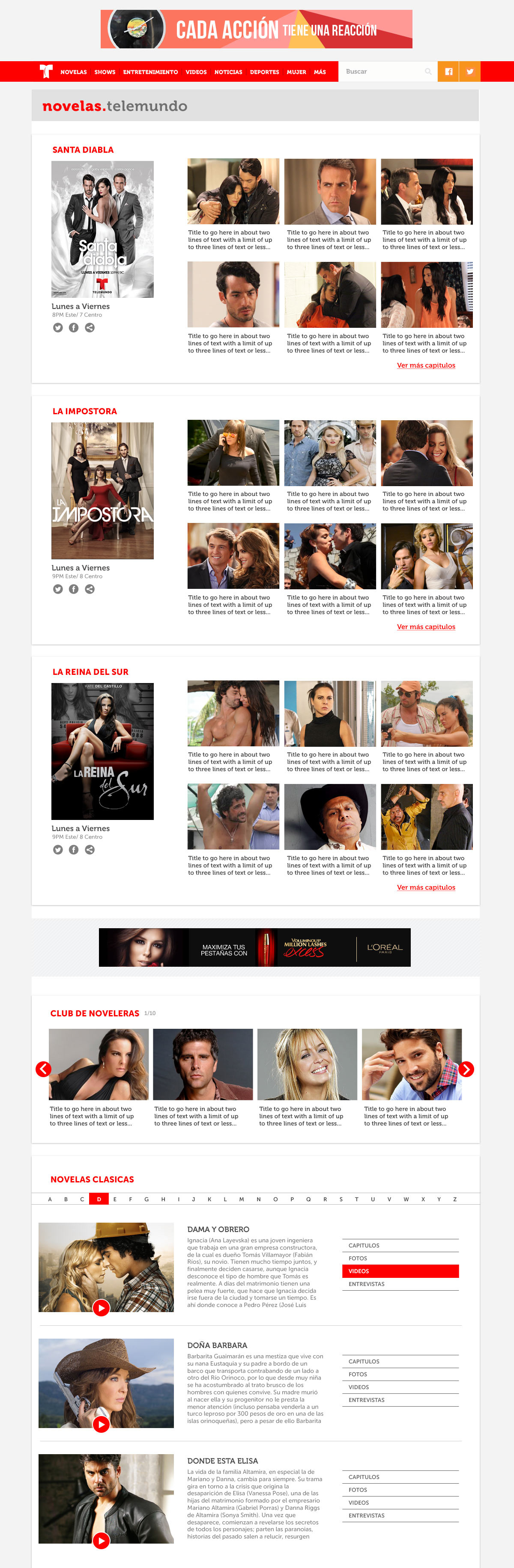 Telemundo Digital Rebranding - David Garcia | Design