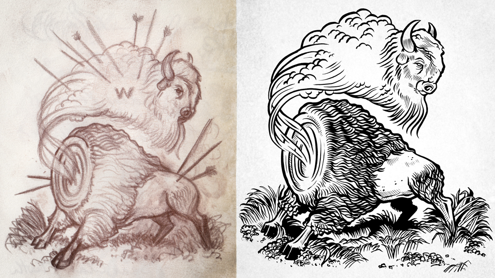 N. American Ghost Bison - Beeteeth Salt Lake