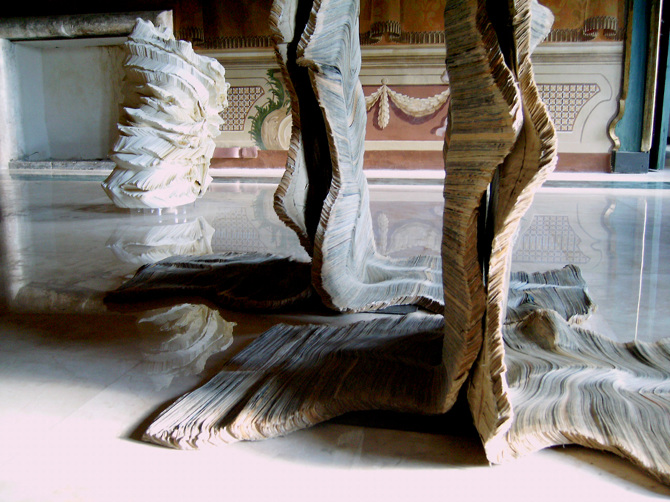 Metamorfosi Sculture e installazioni di carta - daniele papuli