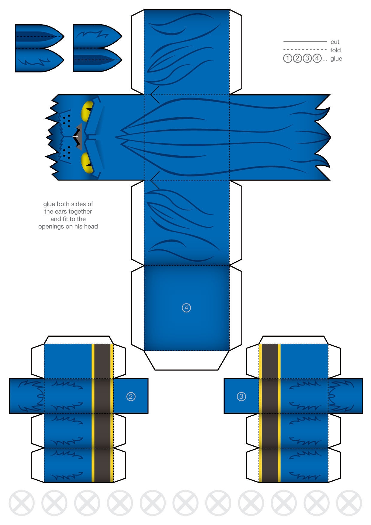 Free Papertoys - Pay-Per-Toy