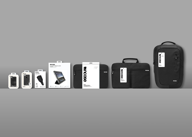 Incase Packaging Family - Design by Allen Choi