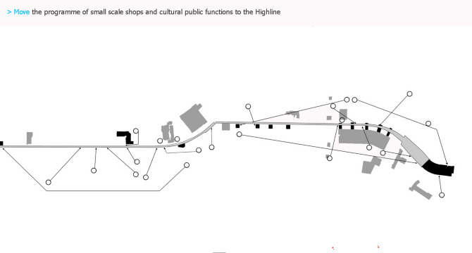 Hofpleinlijn Highline Masterplan - Cliff Lesmeister | Architecture ...