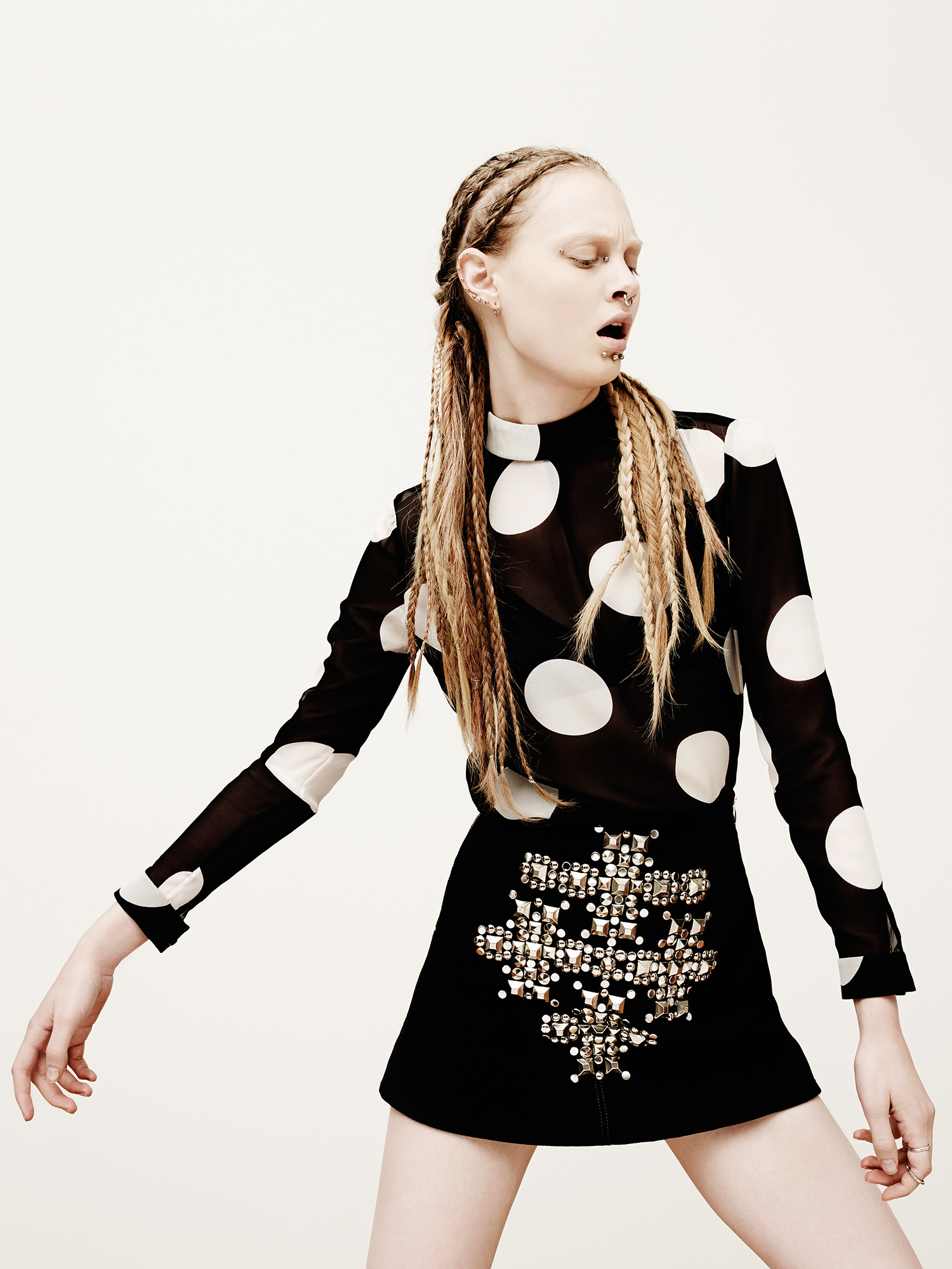 Steffi Soede + Saint Laurent - NADYA WASYLKO