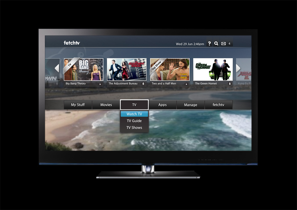 Fetchtv - John Welander, Art Direction & Interactive UX Design