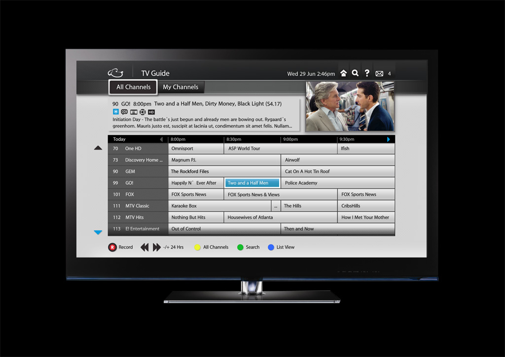 Fetchtv - John Welander, Art Direction & Interactive UX Design