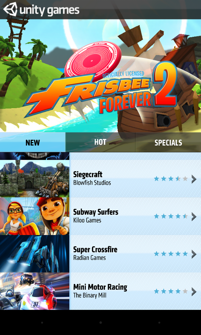 Unity Games Arcade - Todd Rutherford