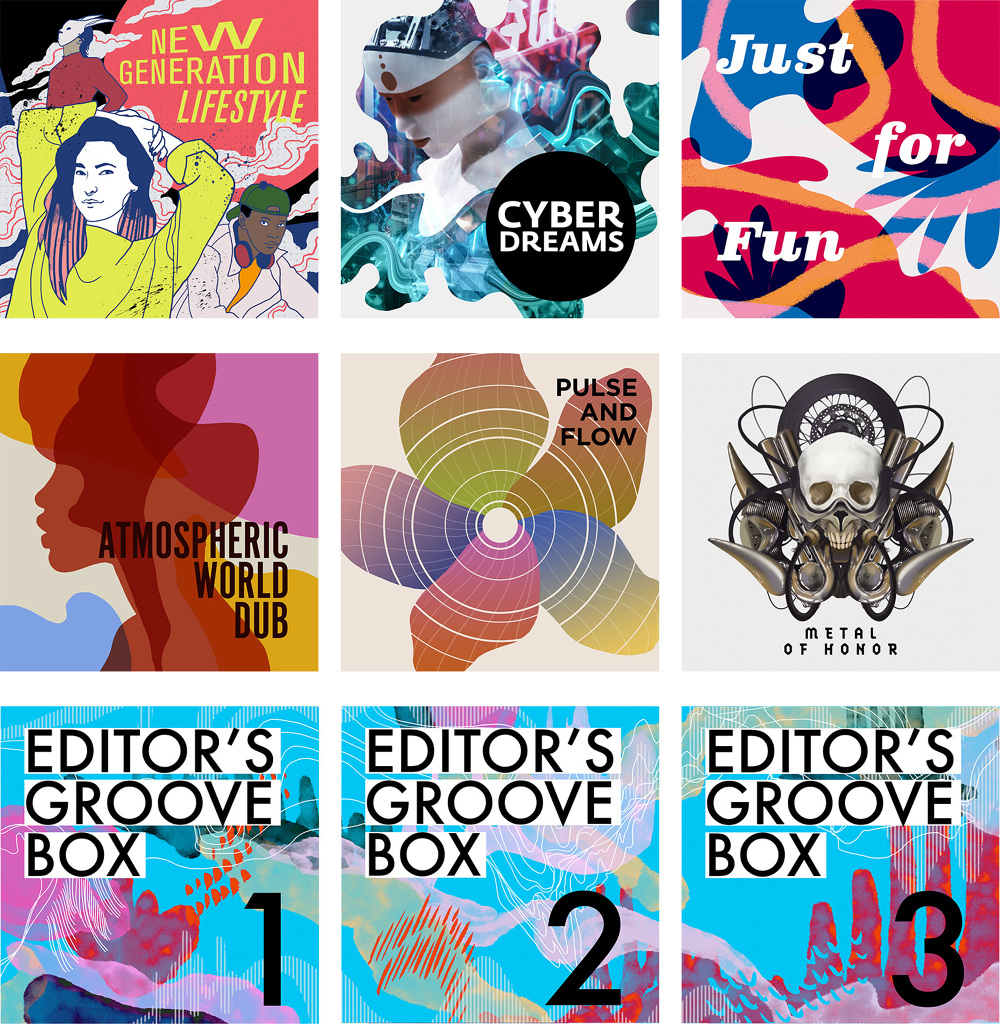 SONOTON / MUSIC COVERS - Roberta Maddalena Bireau - illustration studio