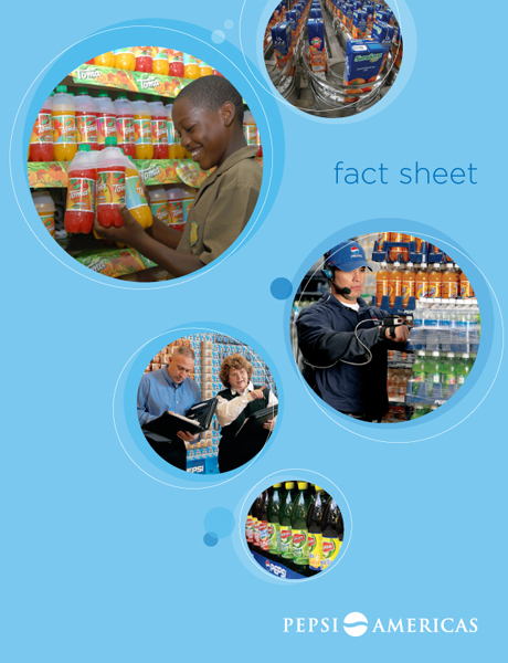 Pepsi fact sheet - Thea Buri Design