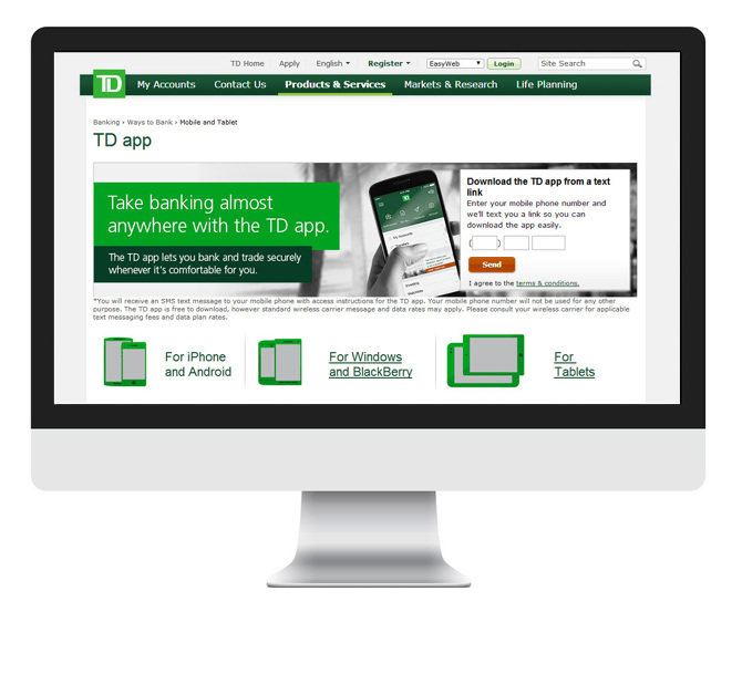 TD Mobile App - Emily DeVillers