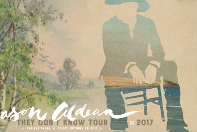 Jason Aldean Poster | 2017 - J Burwell Mixon Design
