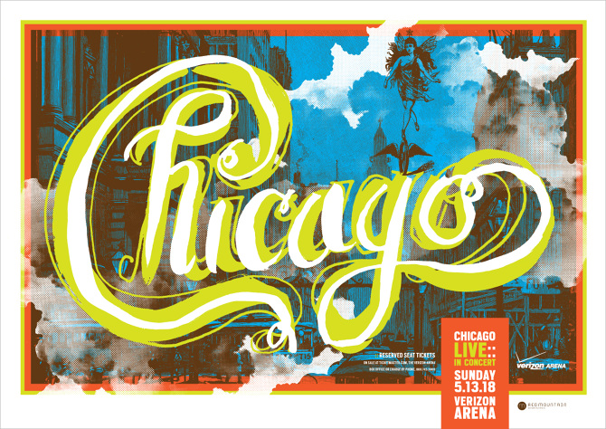 Chicago Poster - J Burwell Mixon Design