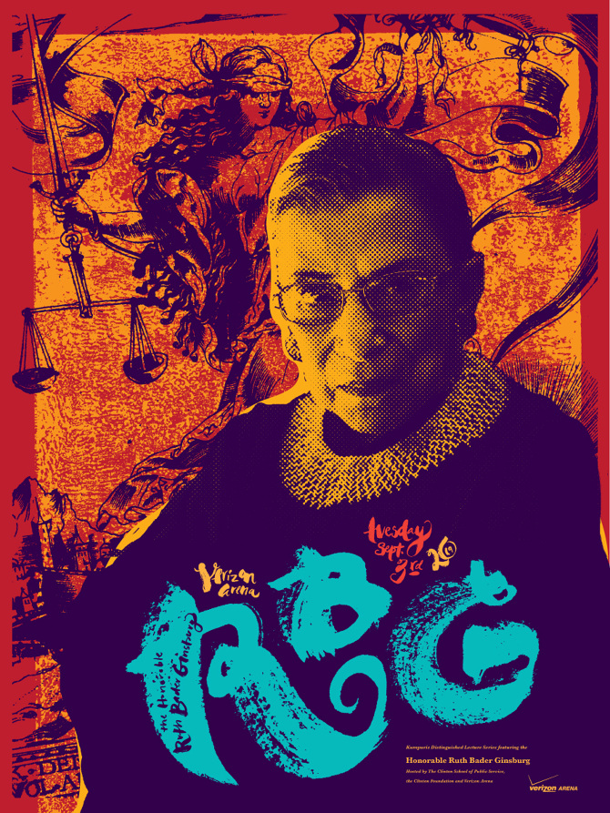 RBG Poster | 2019 - J Burwell Mixon Design