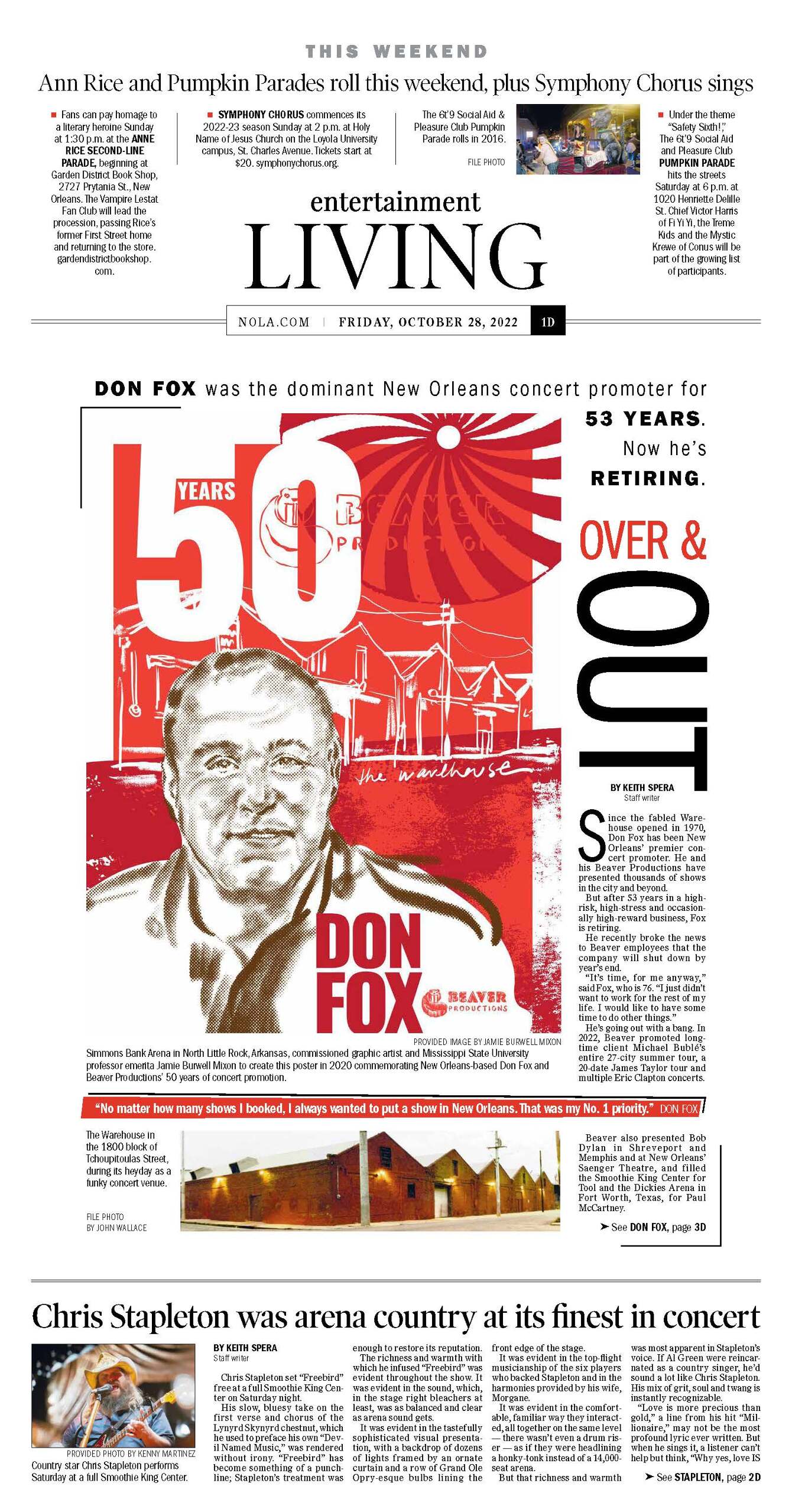 Don Fox | Beaver Productions - J Burwell Mixon Design