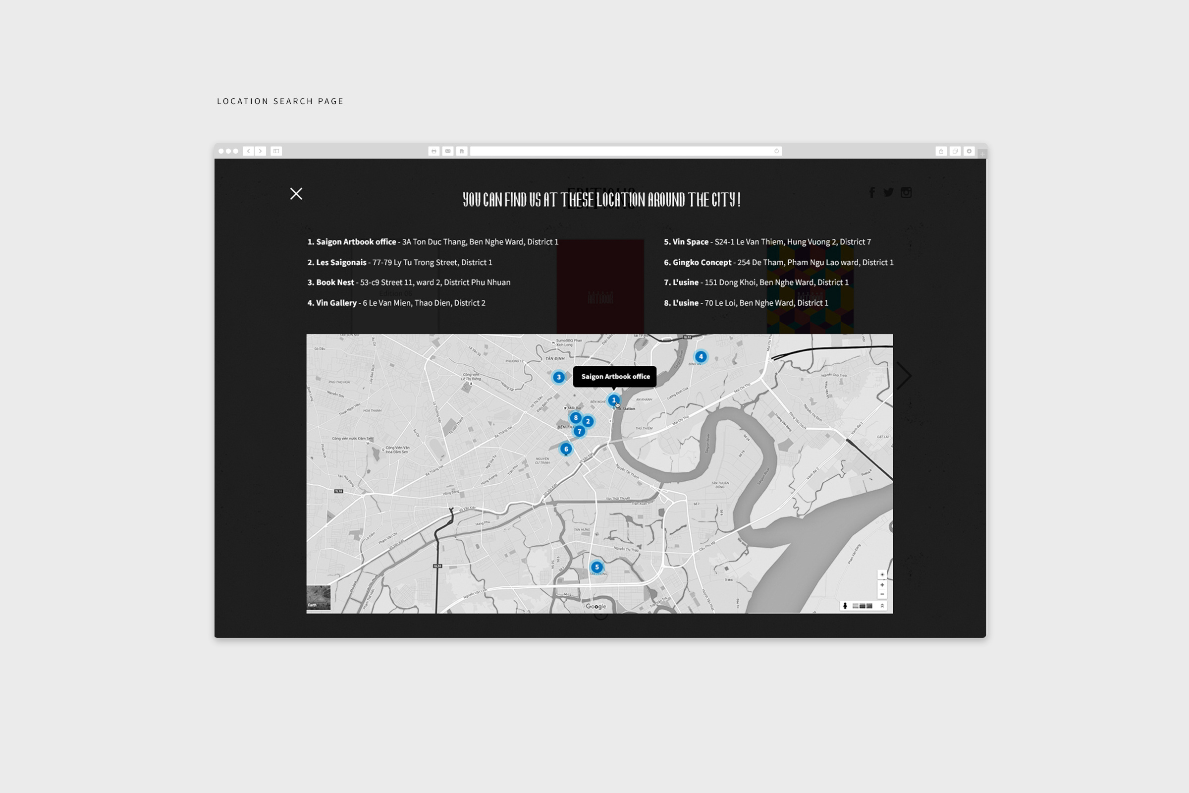 Saigon Artbook - hoathi design co.