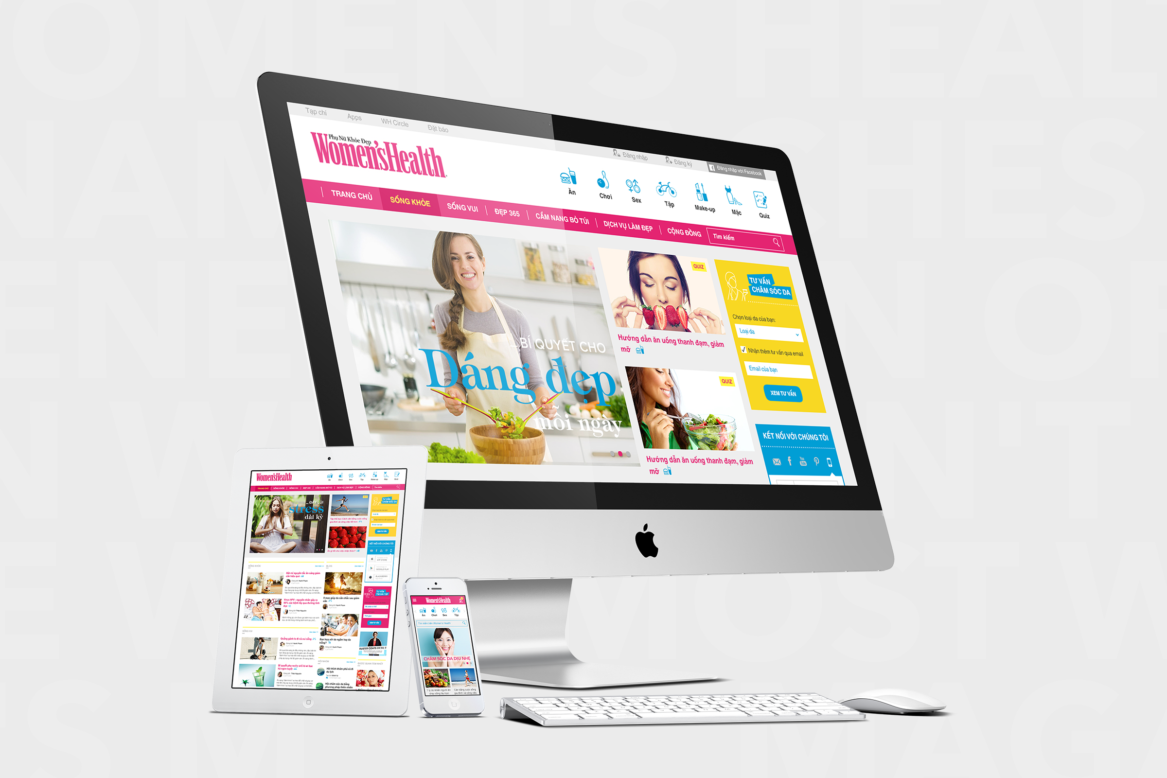 Woman Health - hoathi design co.