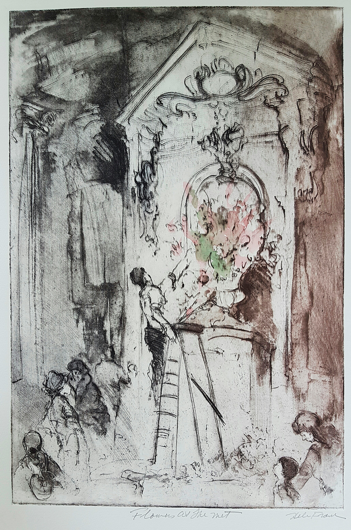 Flowers at the Met - Helen Frank