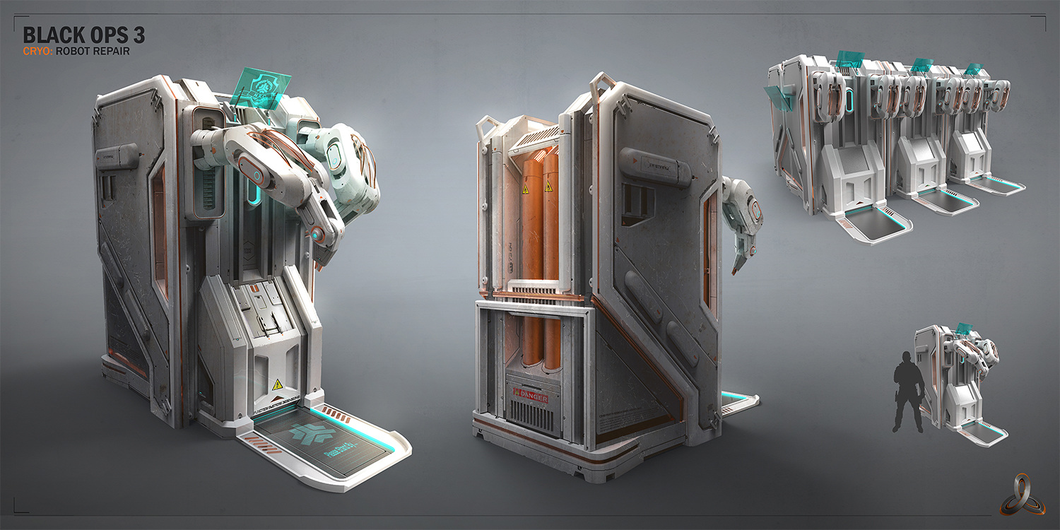 Black OPS 3 - Art of Steve Shi