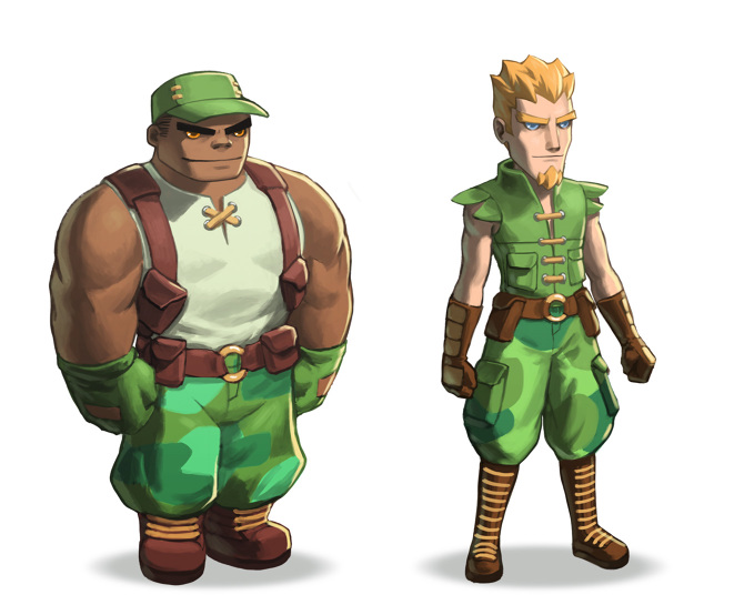 Tank Nation Characters - Art & Product Design Direction by Tavish