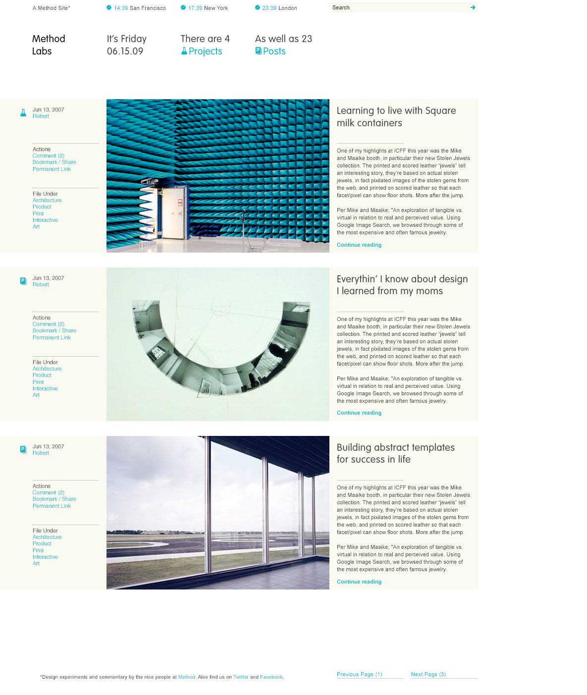 Method Labs - Art & Product Design Direction by Tavish