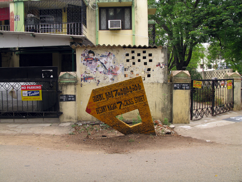 Street signs of Chennai - Nia Murphy