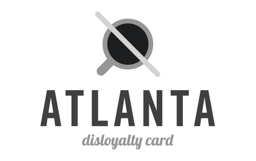 Atlanta Disloyalty Card - James Martin // Design