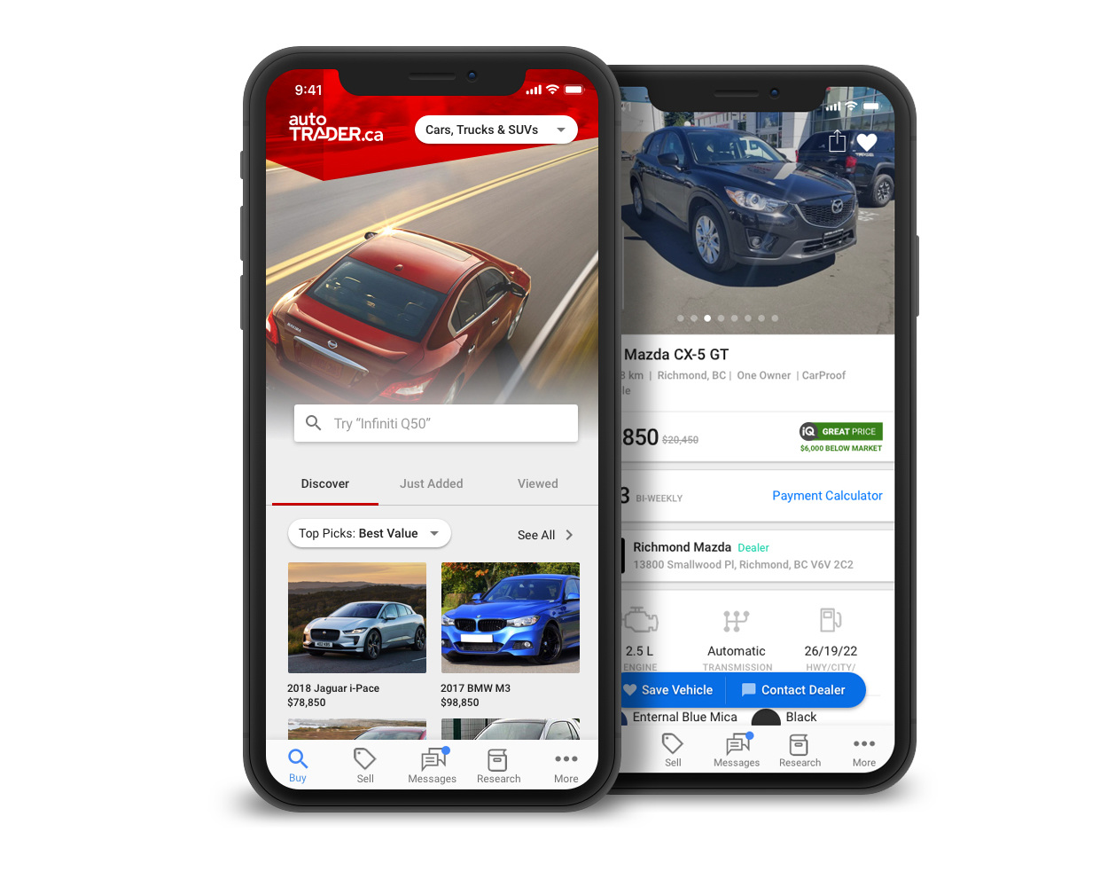 autoTRADER.ca App - MYUNIVERSEISYOURS | Works by Andrew Wu, UI/UX ...