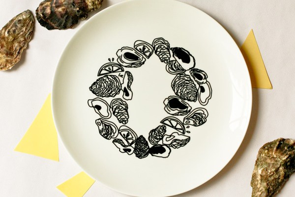Alphabet Plates - JustNoey - Illustrations, Ceramics, Homeware Design ...