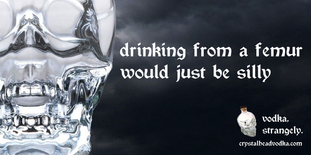 Crystal Head Vodka Campaign - Kelly Hall