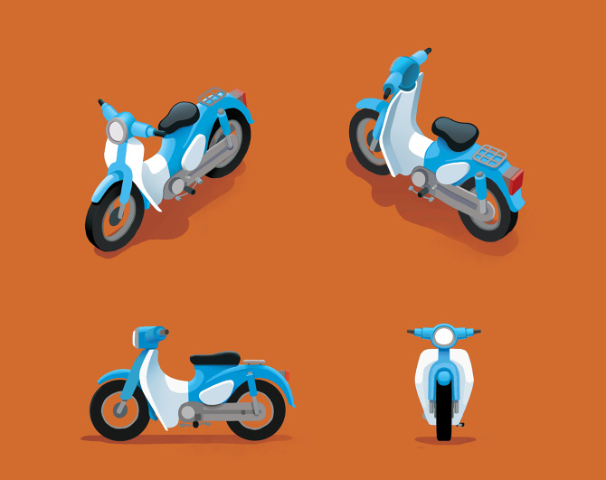 Super Cub - Concept - olivierblanchin.com