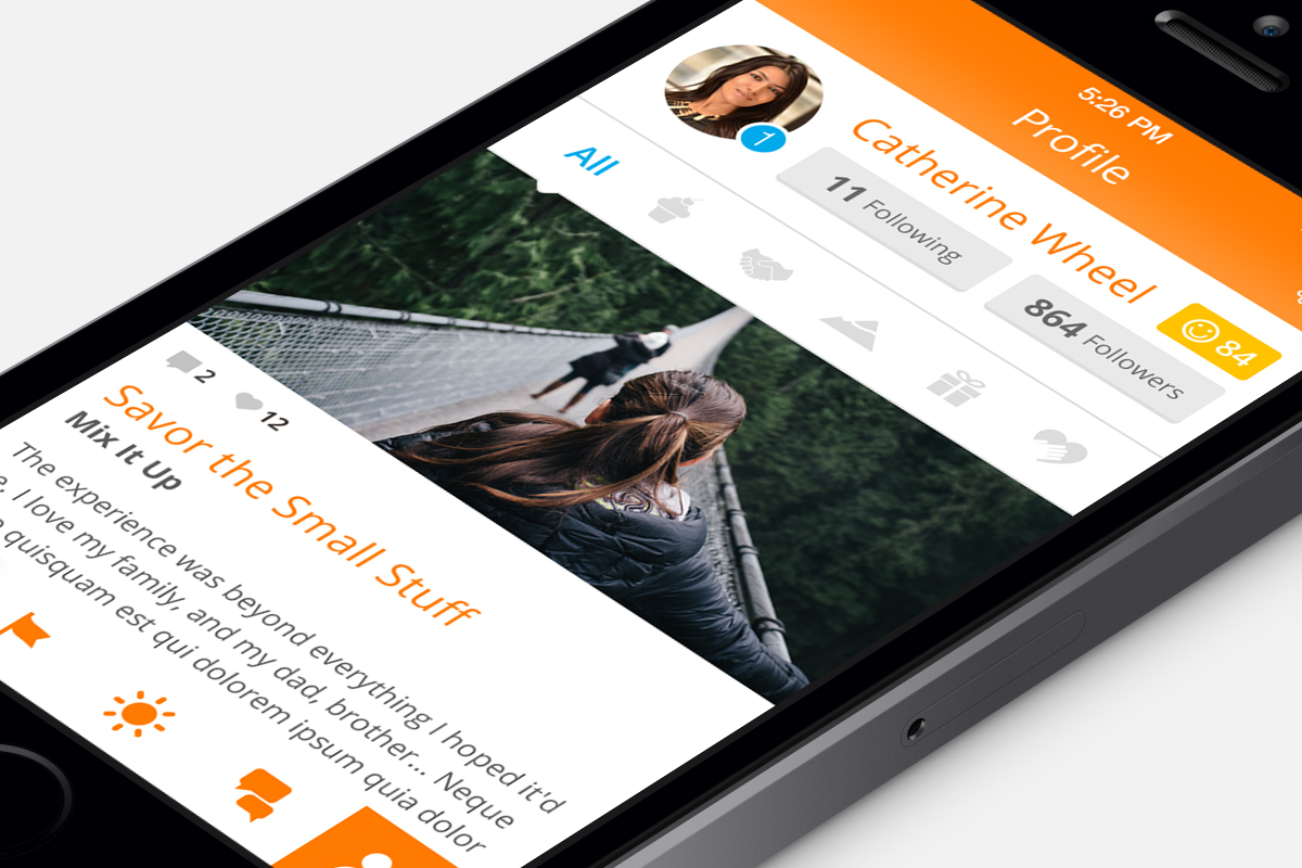 Happify Mobile App - Kyle White | Art Director Based in New York City