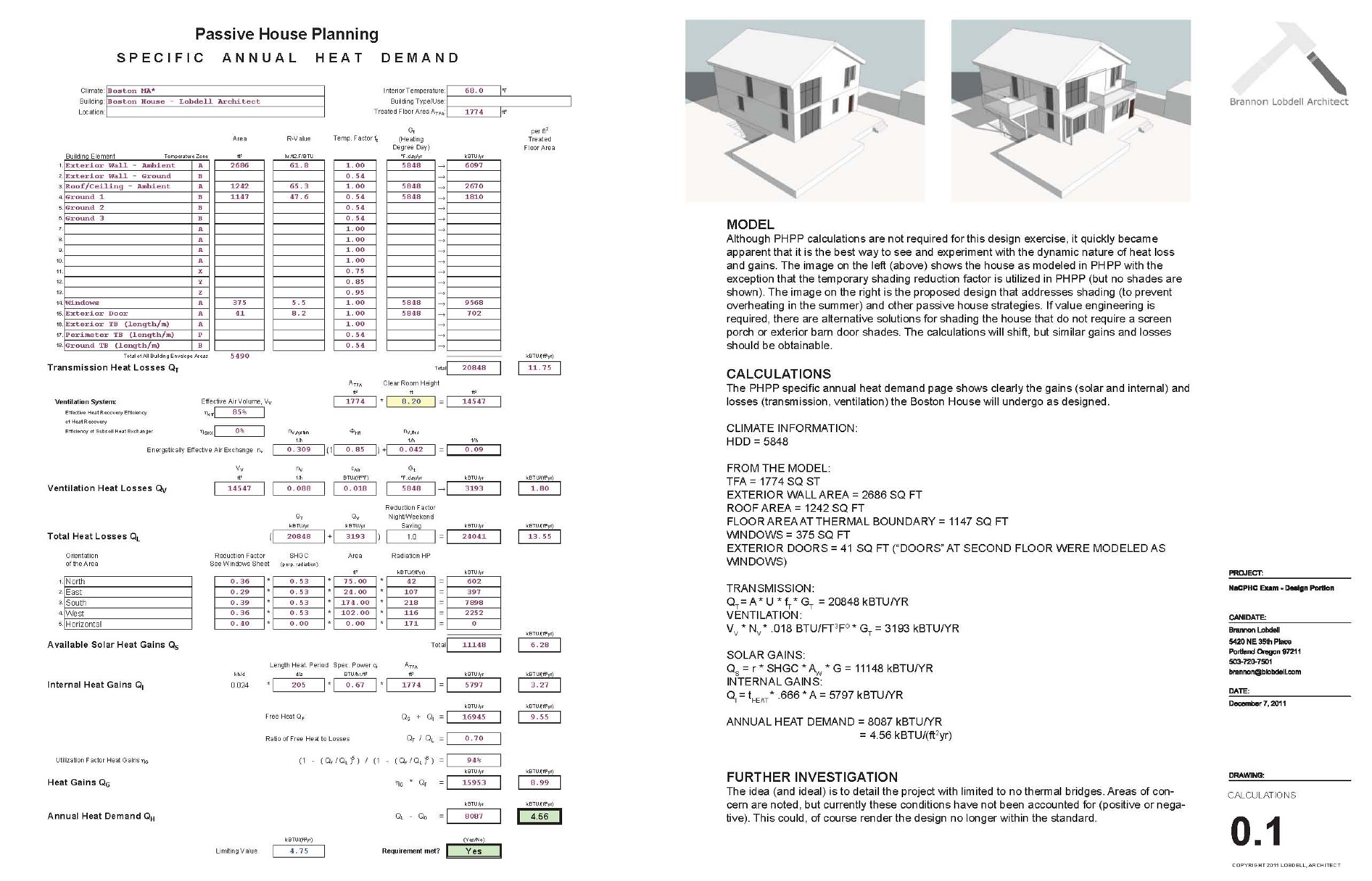 Passive House - Brannon Lobdell Architect - Portland, Oregon - Project ...