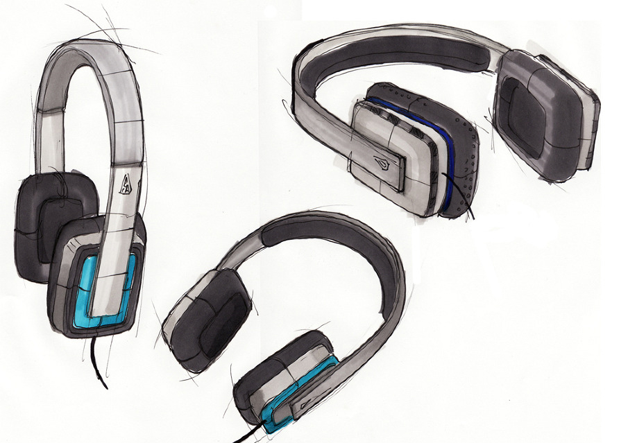 Volcom. Headphones. - Andrew Dunford Industrial Design
