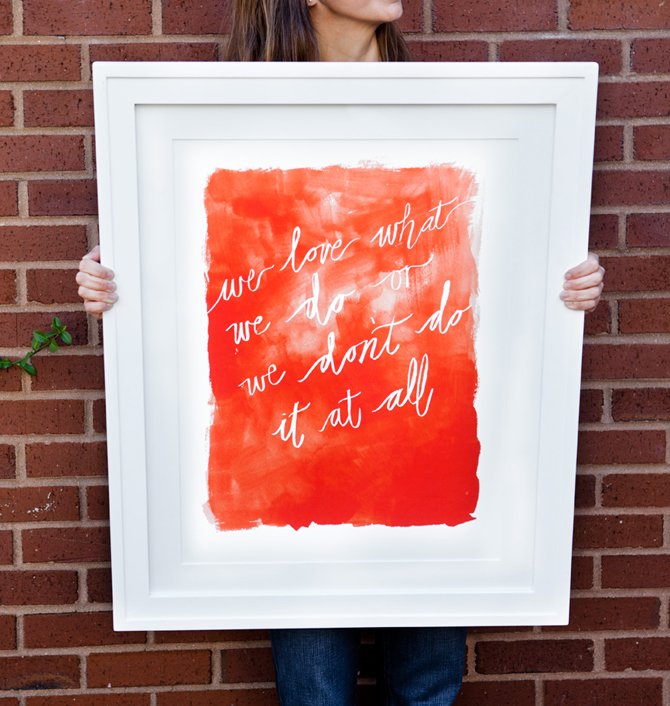 Core Values Poster - My Silly Pants - The Work of Neely Catignani