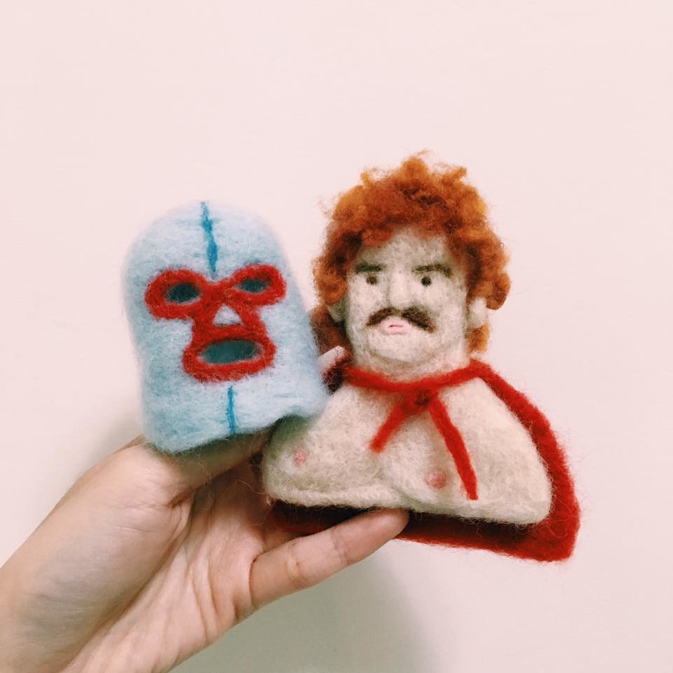 Felt making craft works - I want perfect soul.