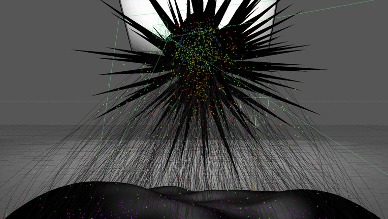 Experimental animation frames - Portfolio Magnus Karlsson