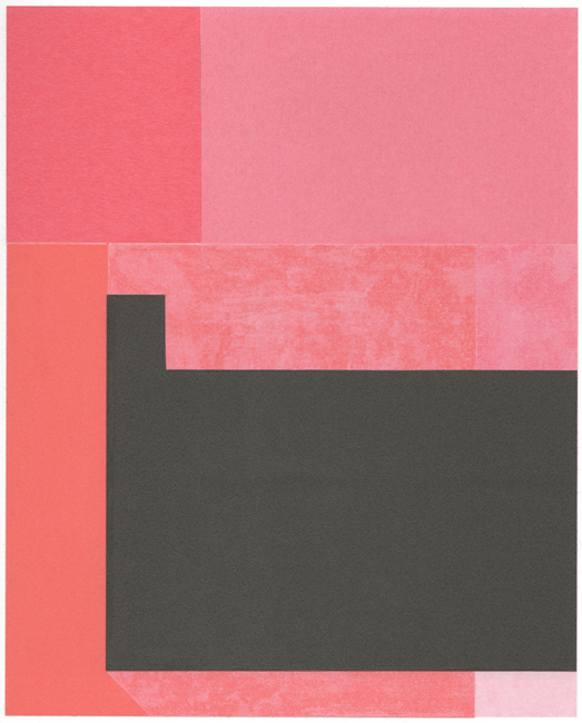 Rectangles - Paper Collage - c price artwork - c a price