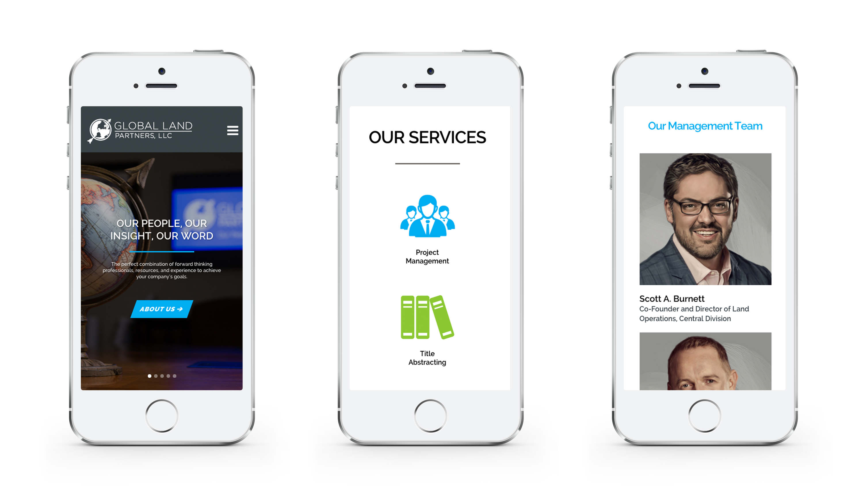 Global Land Partners - jeanelle echols | designer + illustrator + developer