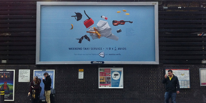 Print OOH - Avios - Zoe Sys - Portfolio