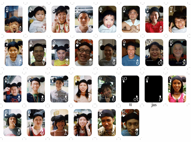 Mickey Card Project - kuanth