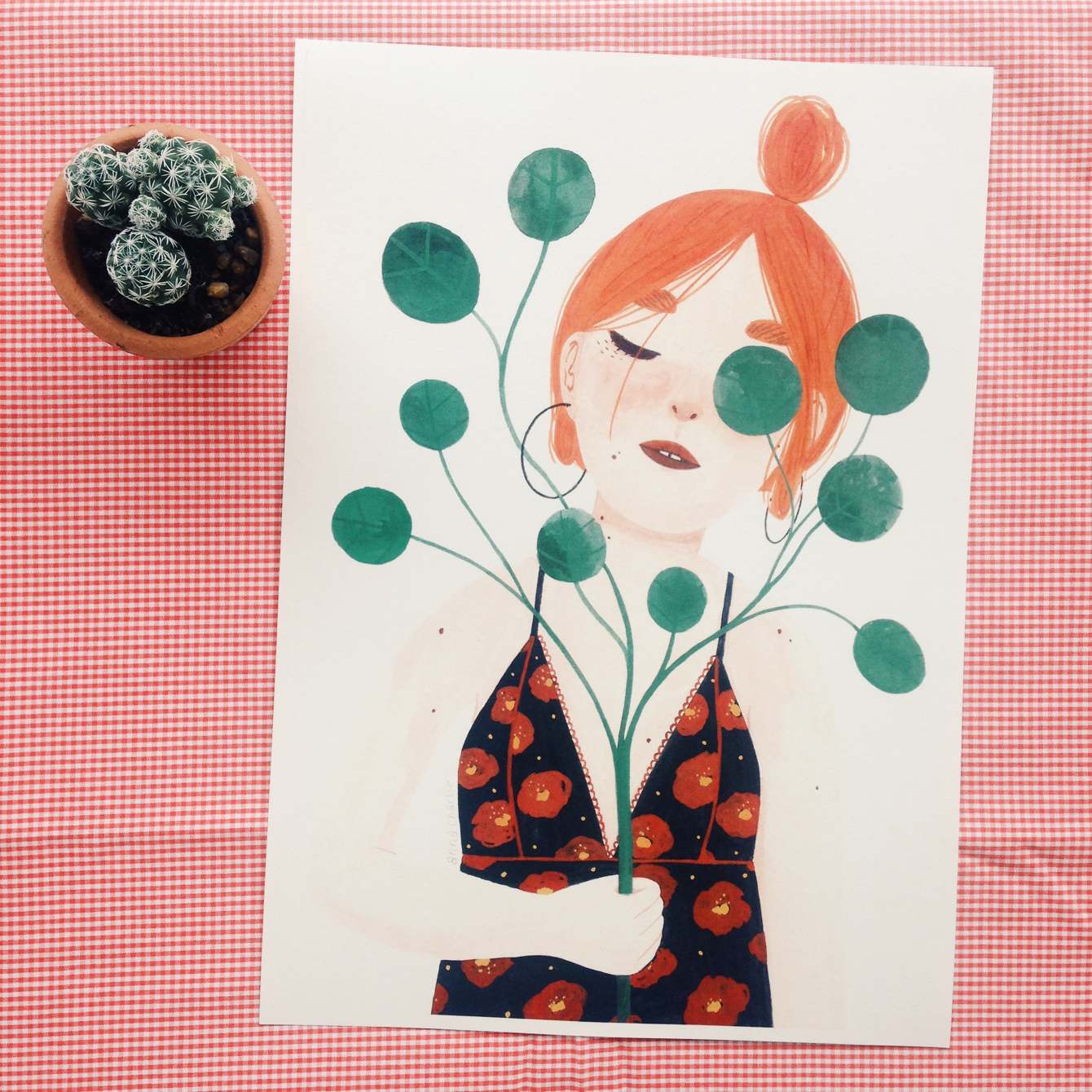 meninas & plantas - Anna Maeda