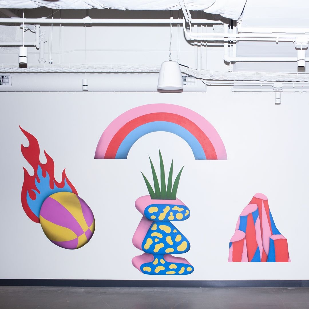 WeWork Mural - Paul Windle