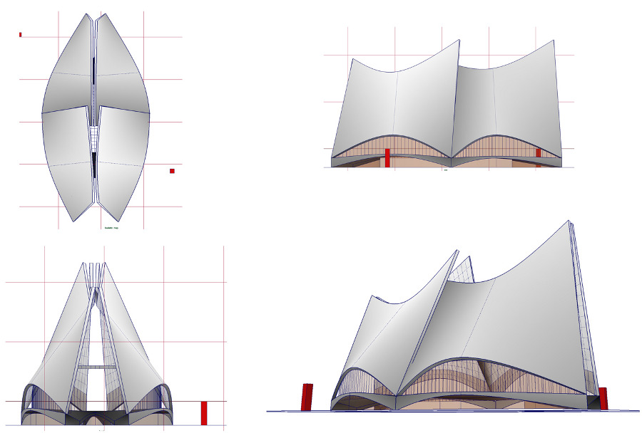 CURRENT RESEARCH | roof forms - inspirations from south east asia - ZHA ...