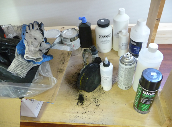 Vincent Como / Studio Visit - Progress Report