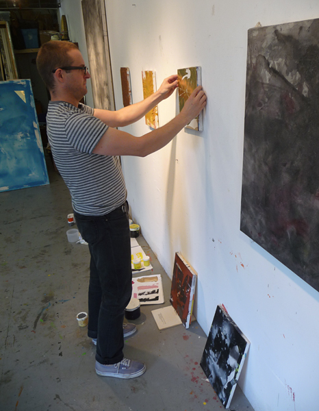 Rob Nadeau / Studio Visit - Progress Report